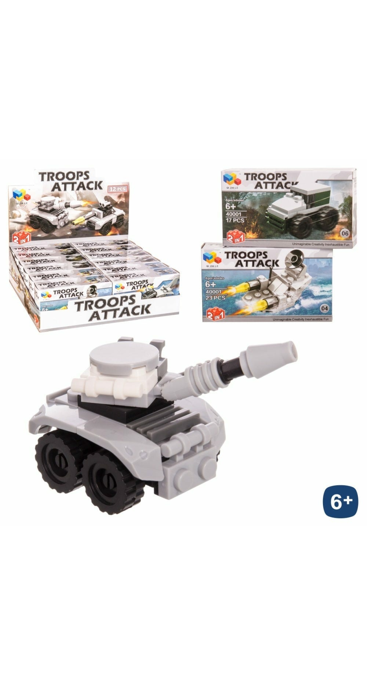 Lego Construction Blocks Military - "Once Upon A Time" - Party Shop Malta