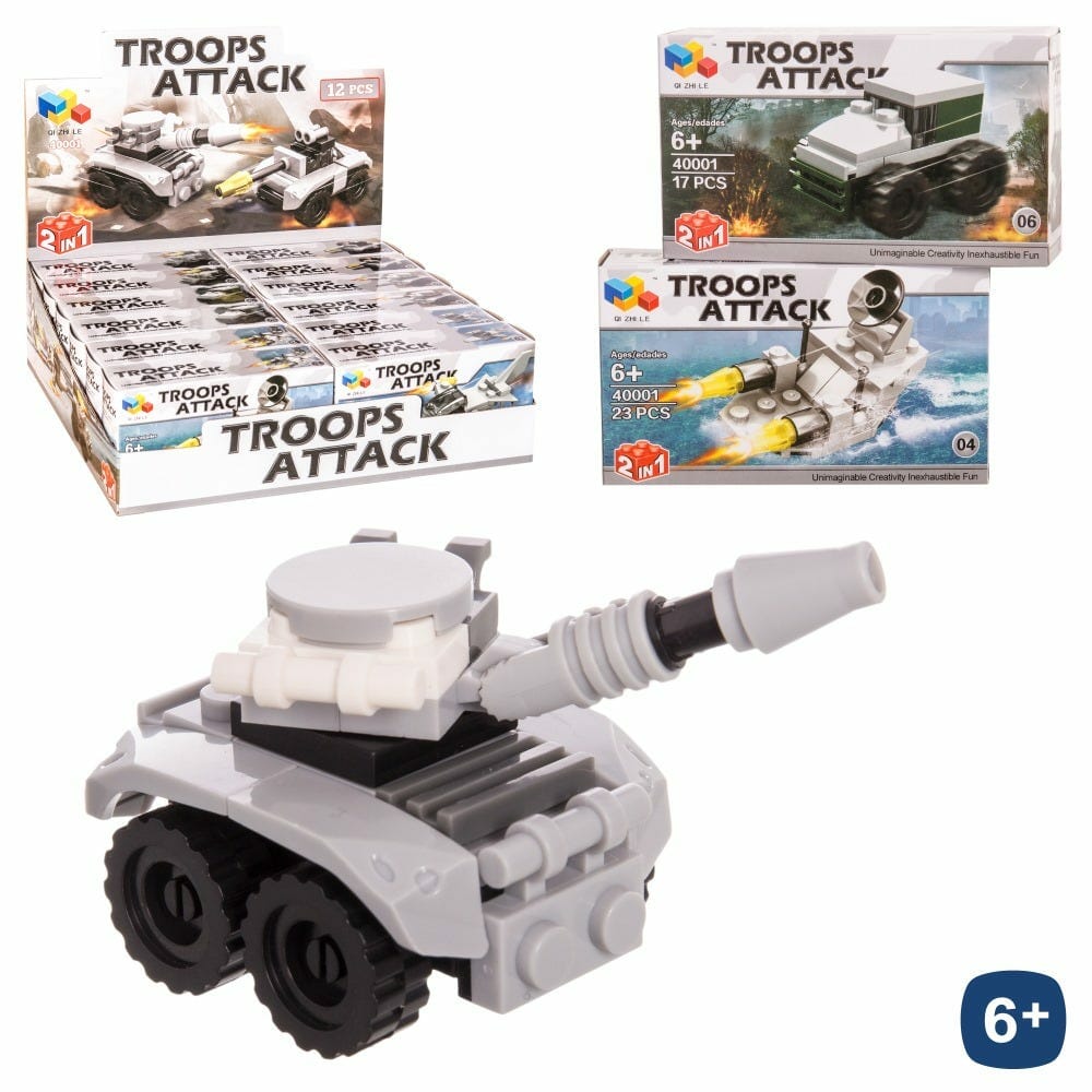 Lego Construction Blocks Military - "Once Upon A Time" - Party Shop Malta